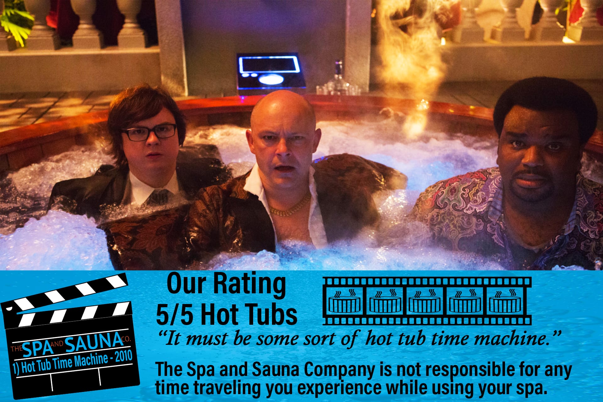 Spa & Sauna Company Lists their Top 5 Hot Tub Scenes from Movies and TV
